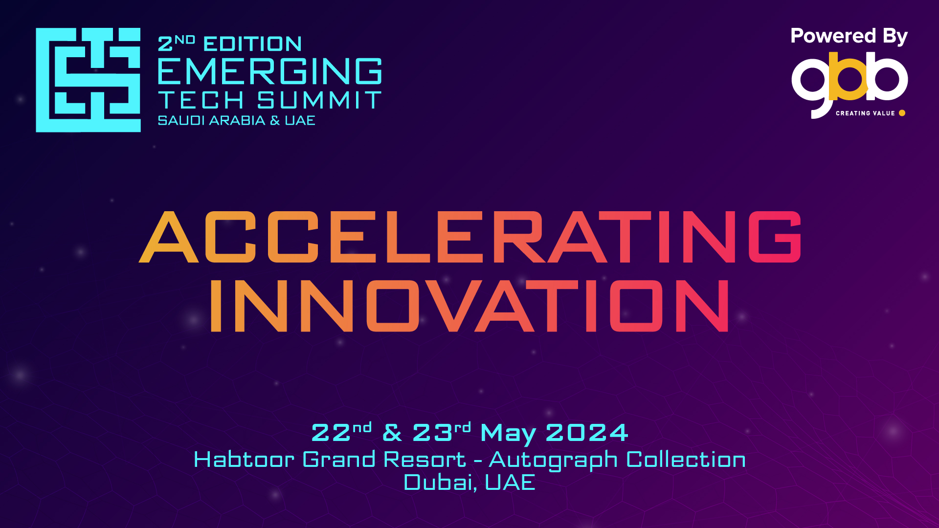 Speakers - 2nd Edition Emerging Tech Summit - Saudi Arabia & UAE
